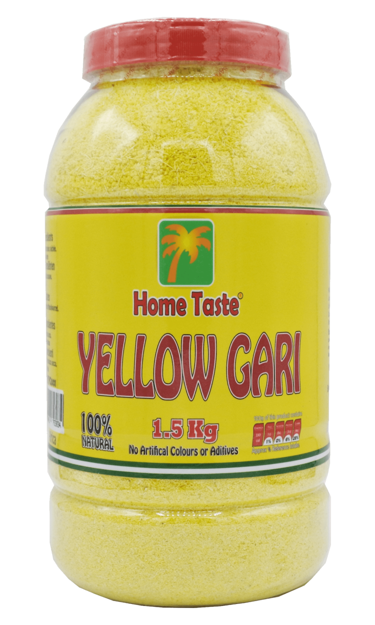 Home Taste Jar Ghana Yellow Gari - Jumbo Midlands Ltd