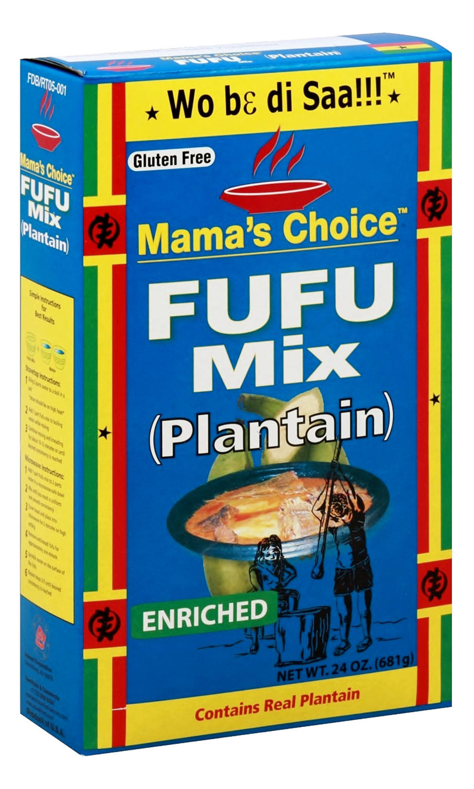 Tropiway Plantain Fufu Flour - Jumbo Midlands Ltd