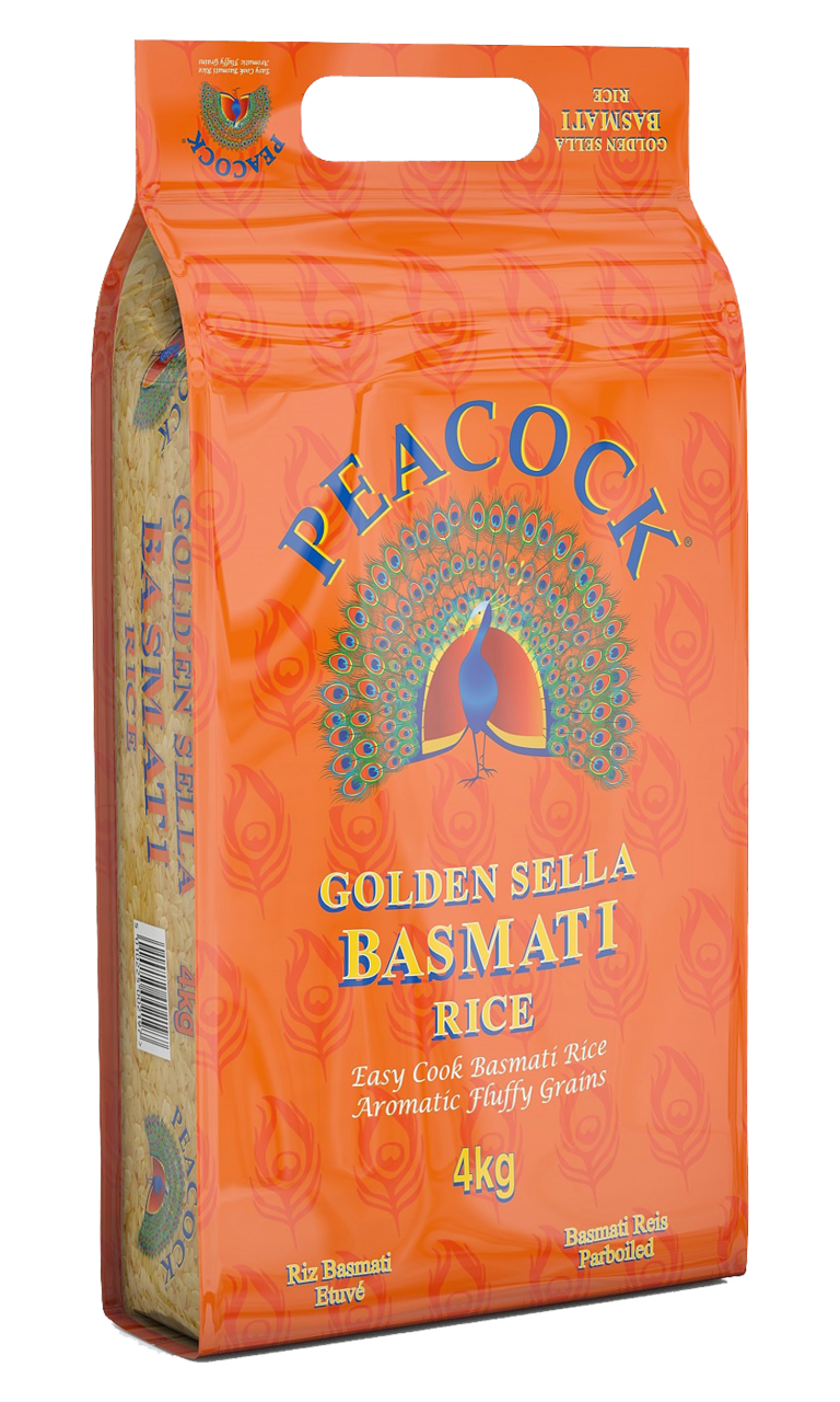 Peacock Golden Sella Basmati Rice - Jumbo Midlands Ltd