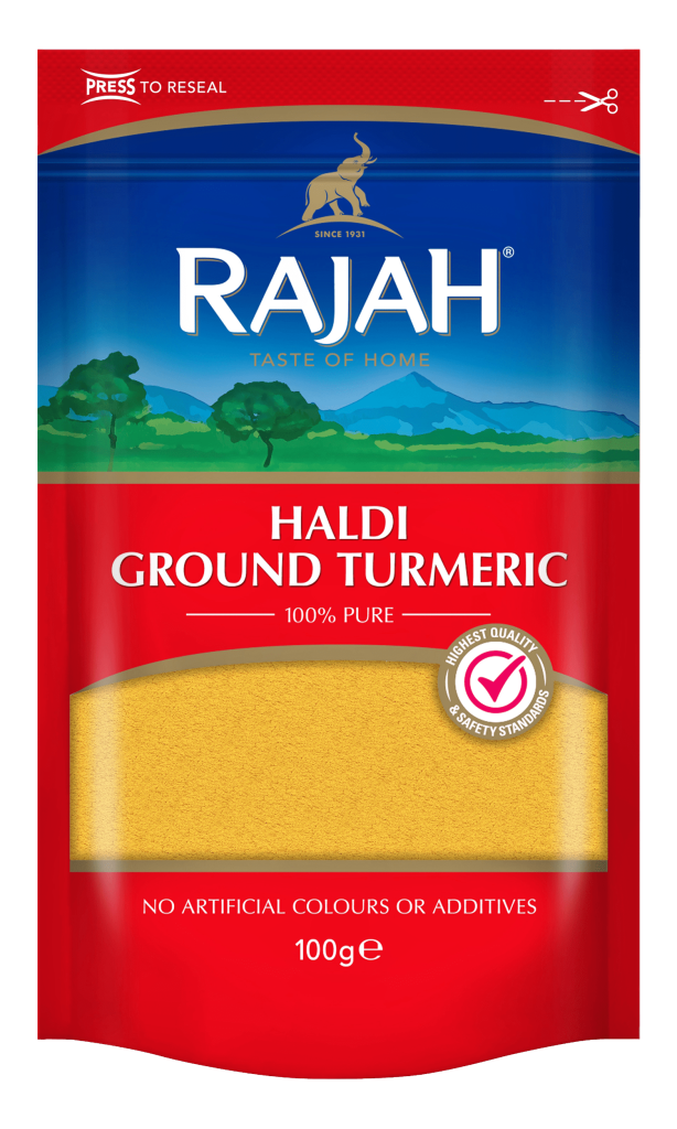Rajah Haldi Ground Turmeric - Jumbo Midlands Ltd