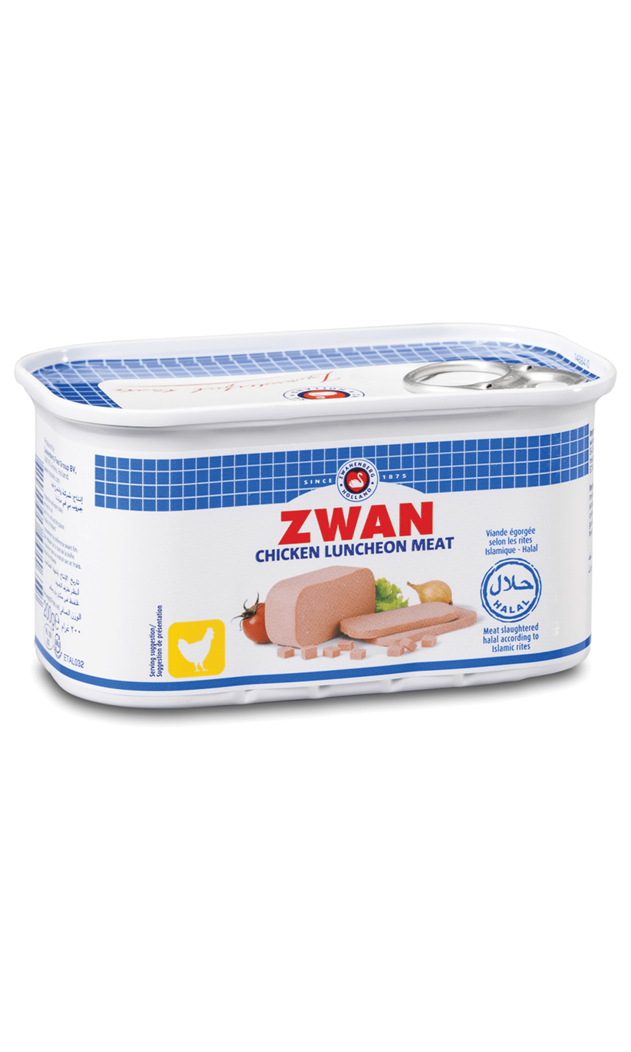 Zwan Chicken Luncheon Meat - Jumbo Midlands Ltd